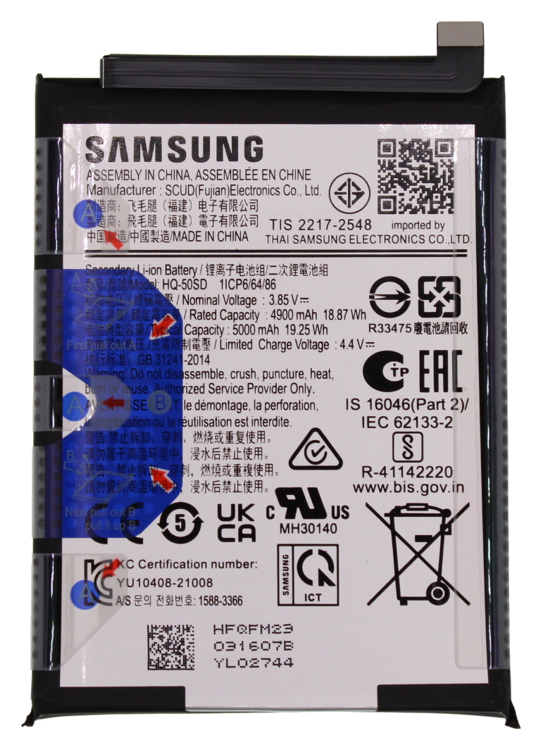 Oryginalna Bateria GH81-23539A do Samsung Galaxy A14 SM-A145 SERVICE ...
