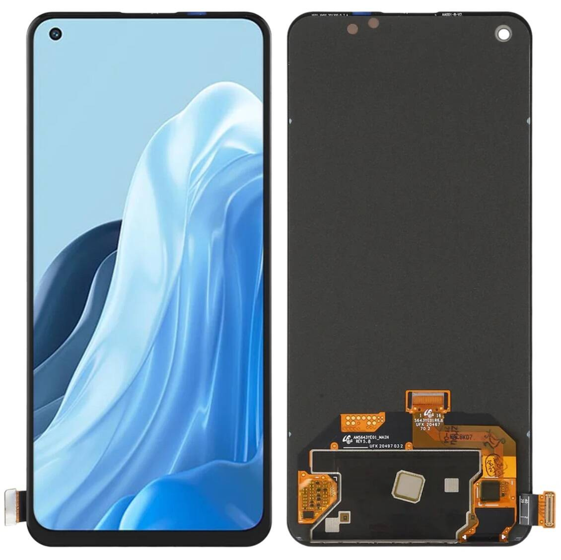 Wyświetlacz LCD + ekran dotykowy do Oppo Reno 7 5G CPH2371 OLED – sklep ...