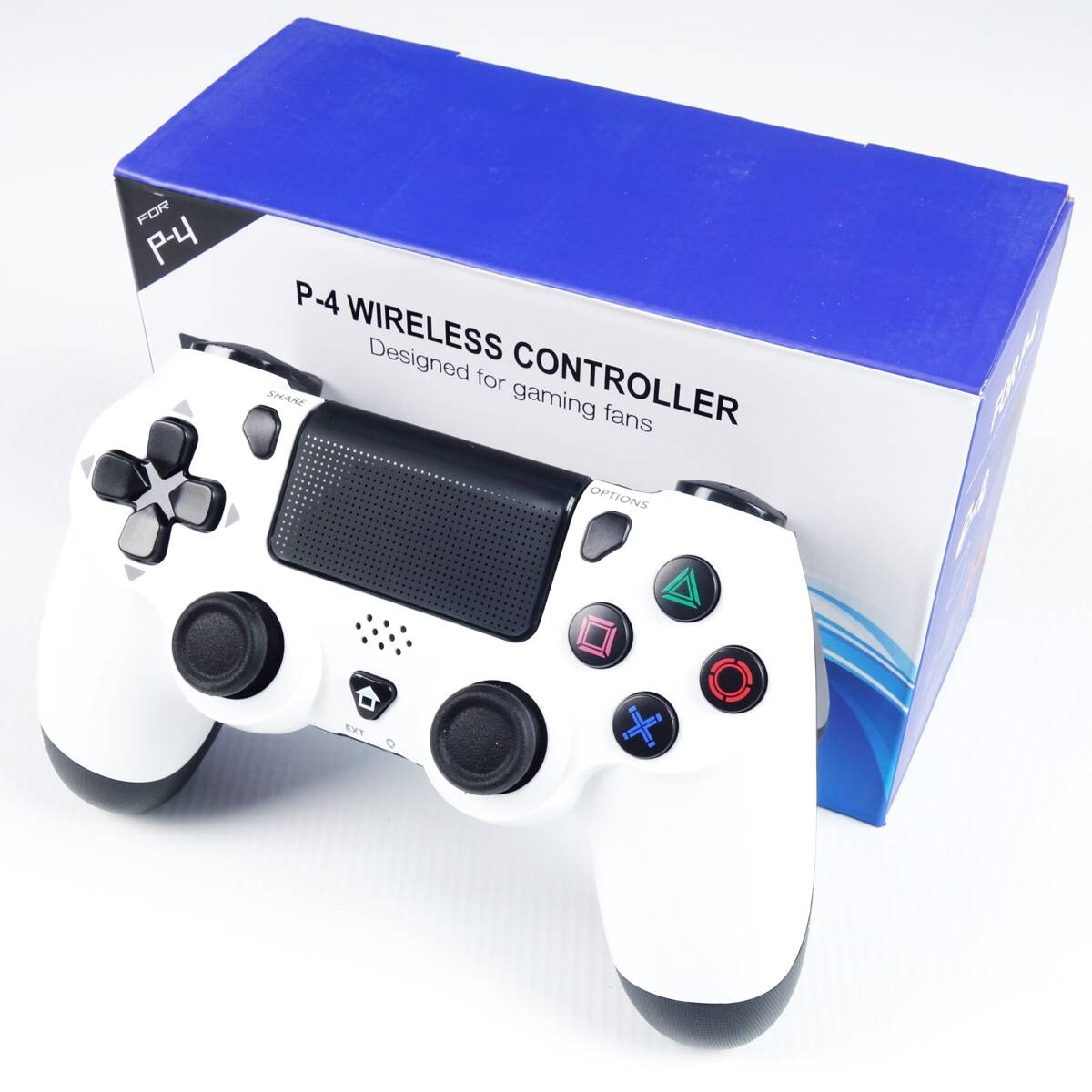 Bezprzewodowy pad do PS4 Playstation 4 Pro Slim, kolor: biały– sklep ...