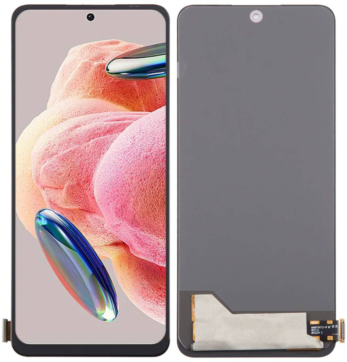 Wyświetlacz LCD + ekran dotykowy do Xiaomi Redmi NOTE 12 4G OLED ...